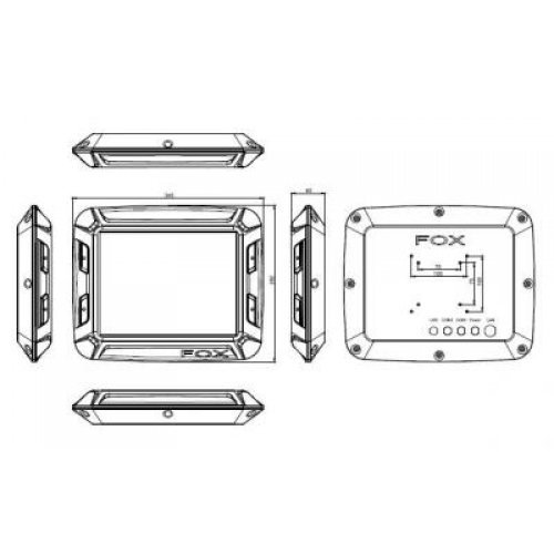 Панельный компьютер TF-FOX-122STT-B1-1011 MPWP Panel PC.Intel Core 2 Duo 1.06GHz.12.1 LCD ...